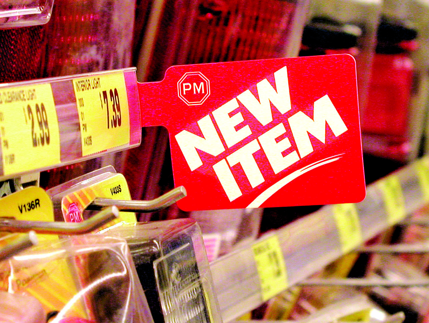 New Item Display Tag - Peterson Manufacturing