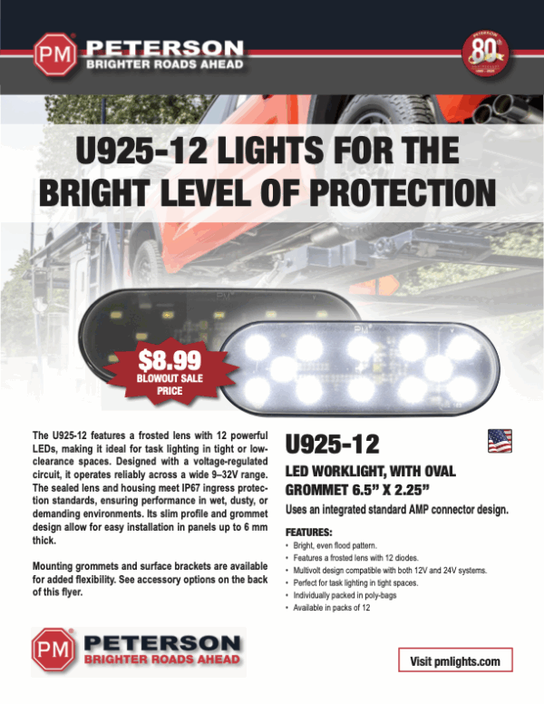 Peterson Manufacturing | Vehicle Lighting & Wiring Harness Systems